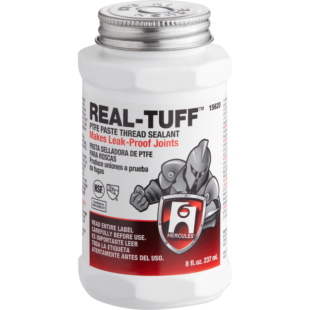Hercules by Oatey Real Tuff 15620 8 oz. White PTFE Thread Sealant