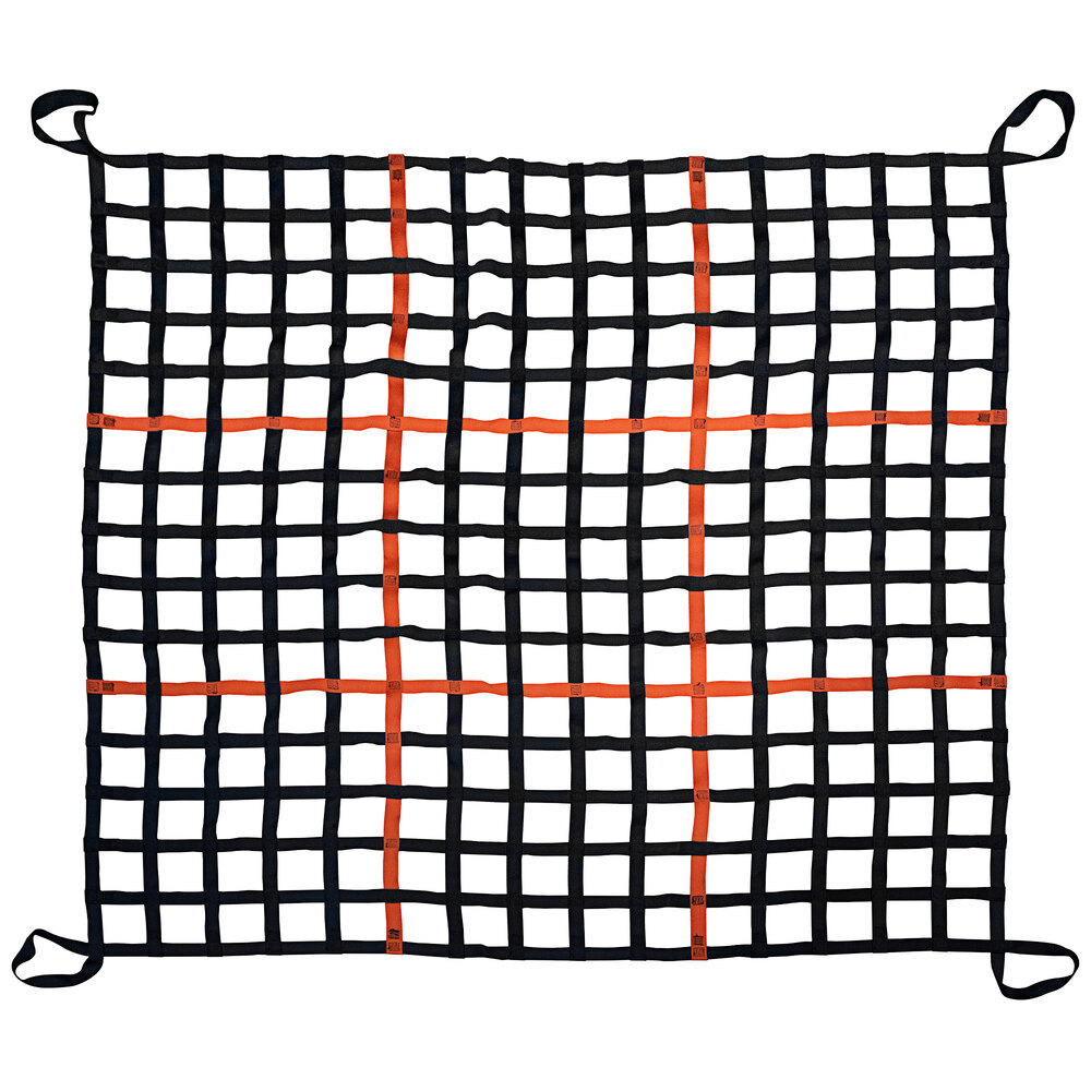US Netting 20' x 20' Military Grade Black Orange Polyester 10" Mesh ...