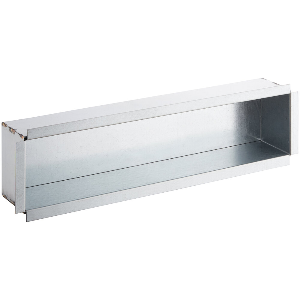 Micro Matic SB492S Galvanized Steel 23" x 4" x 5" Short Sleeve Shadow Box