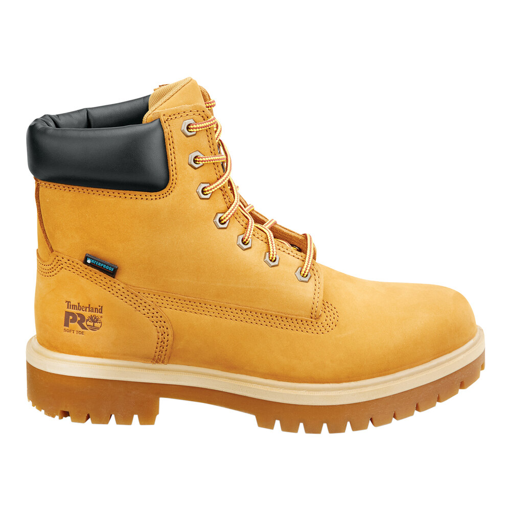Timberland PRO 6" Direct Attach Men's Size 14 Wide Width Wheat Soft Toe ...