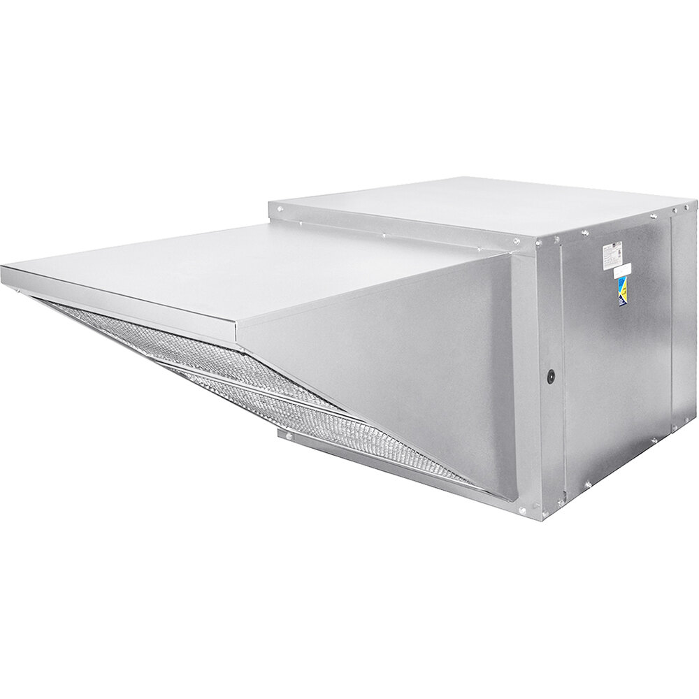 NAKS SFI5 Belt Drive Inline Supply Fan with Intake Hood and Filter ...