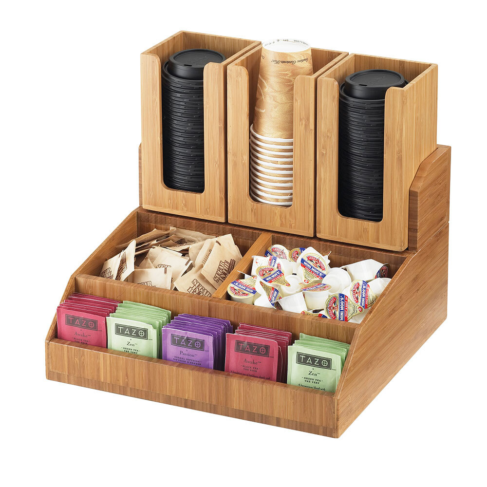 Cal-Mil Coffee Condiment Organizer - WebstaurantStore