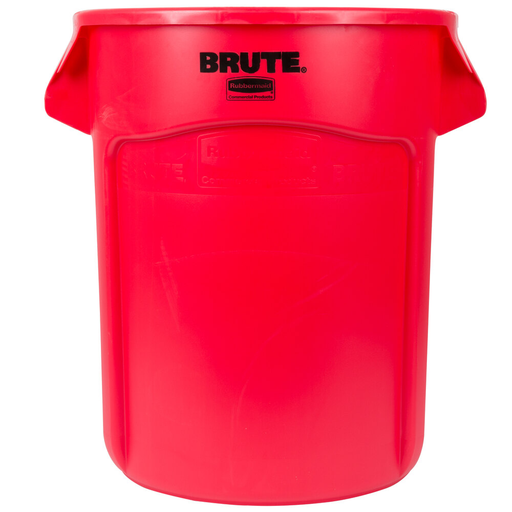Rubbermaid FG262000RED BRUTE 20 Gallon Red Trash Can