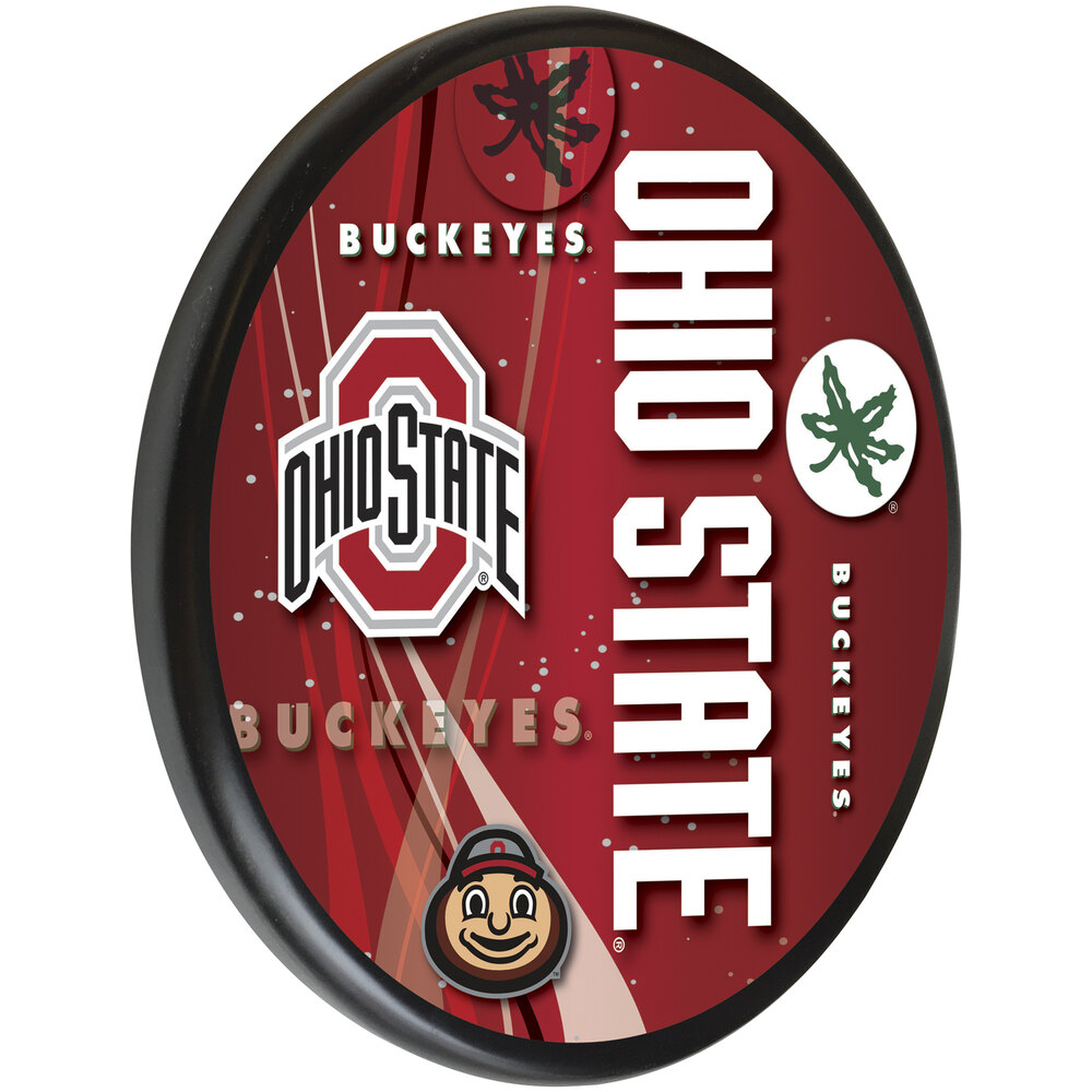 Holland Bar Stool 13" Ohio State University Logo Wooden Sign