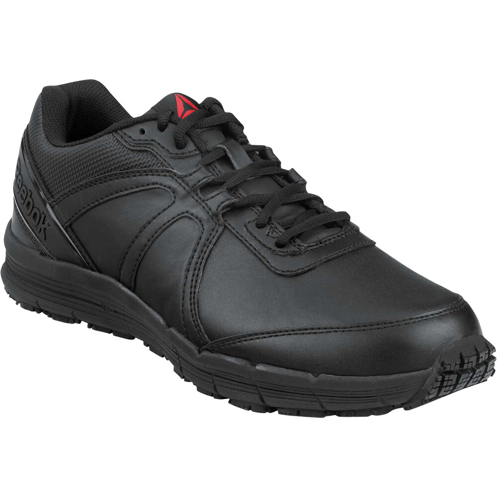 Reebok Work Guide Men's Size 10.5 Wide Width Black Soft Toe Non-Slip ...