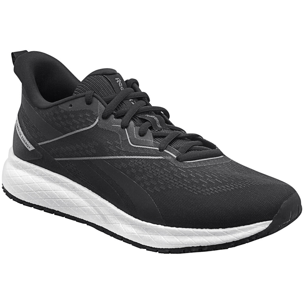 Reebok Work Floatride Energy Men's Wide Width Black / White Soft Toe ...