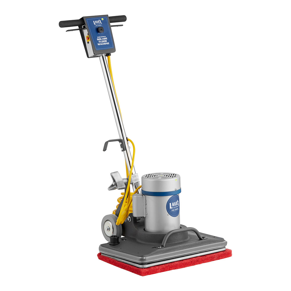 Lavex Pro 20" Corded Oscillating Rectangular Floor Machine - 3500 RPM