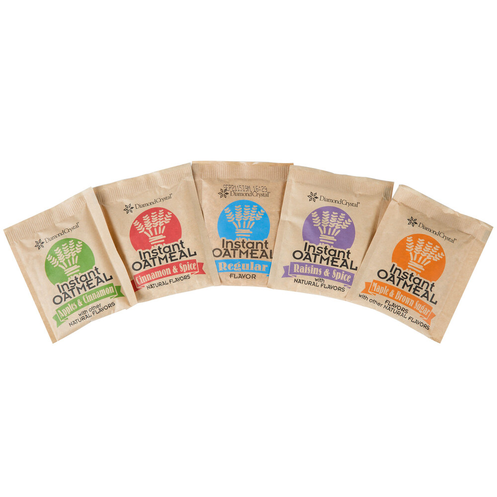 Single Serve Instant Oatmeal Variety Pack 1 oz. Packet 40 / Box