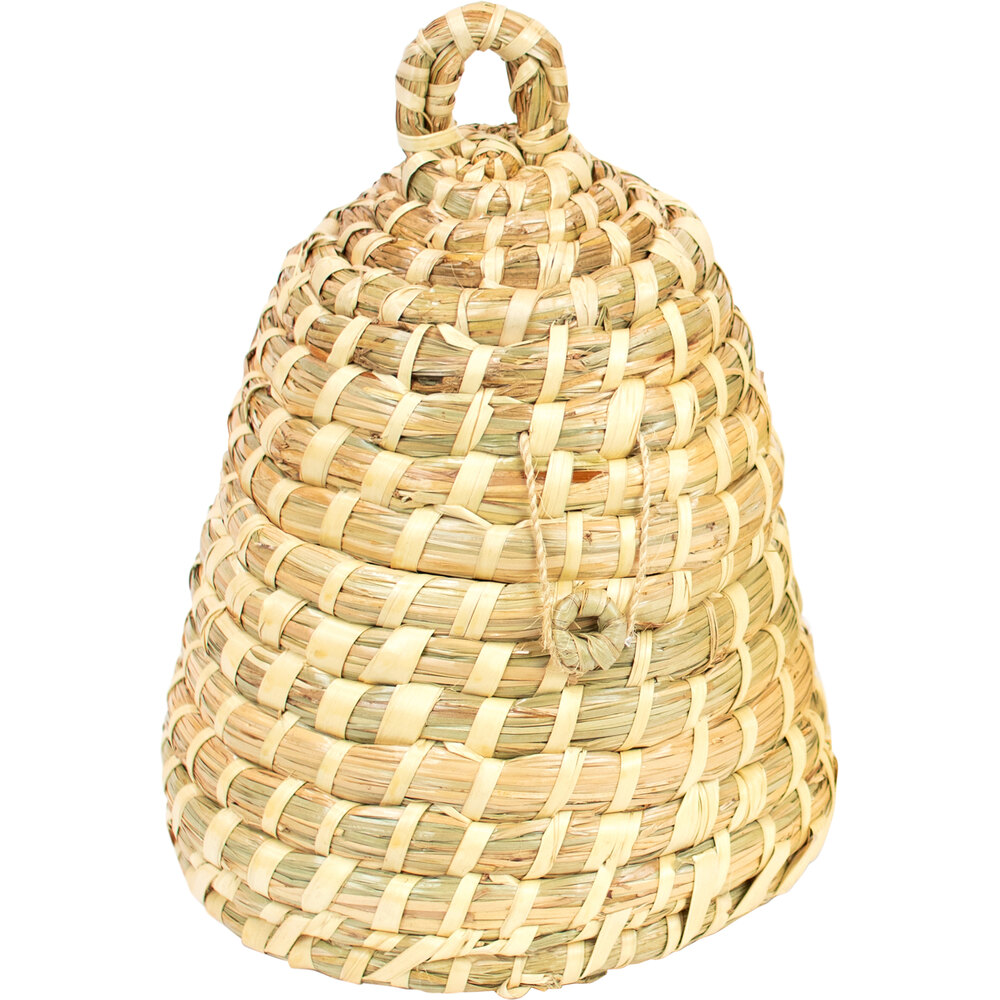 Kalalou 14" x 17" Small Woven Bee Skep
