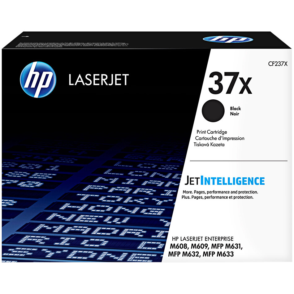 HP CF237X Black High Yield Original LaserJet Printer Toner Cartridge