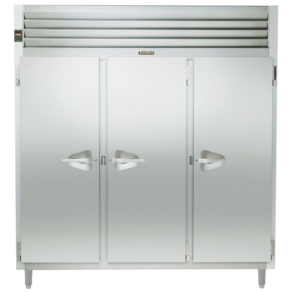 Traulsen RHT332WPUT-FHS Stainless Steel 83.2 Cu. Ft. Three Section Pass ...