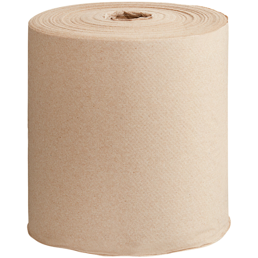 Tork Universal Embossed Natural Kraft 1-Ply Notched Paper Towel Roll ...