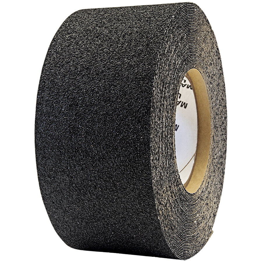 Wooster Flex-Tred 4" x 60' Anti-Slip Tape Roll with Flat Black Medium ...