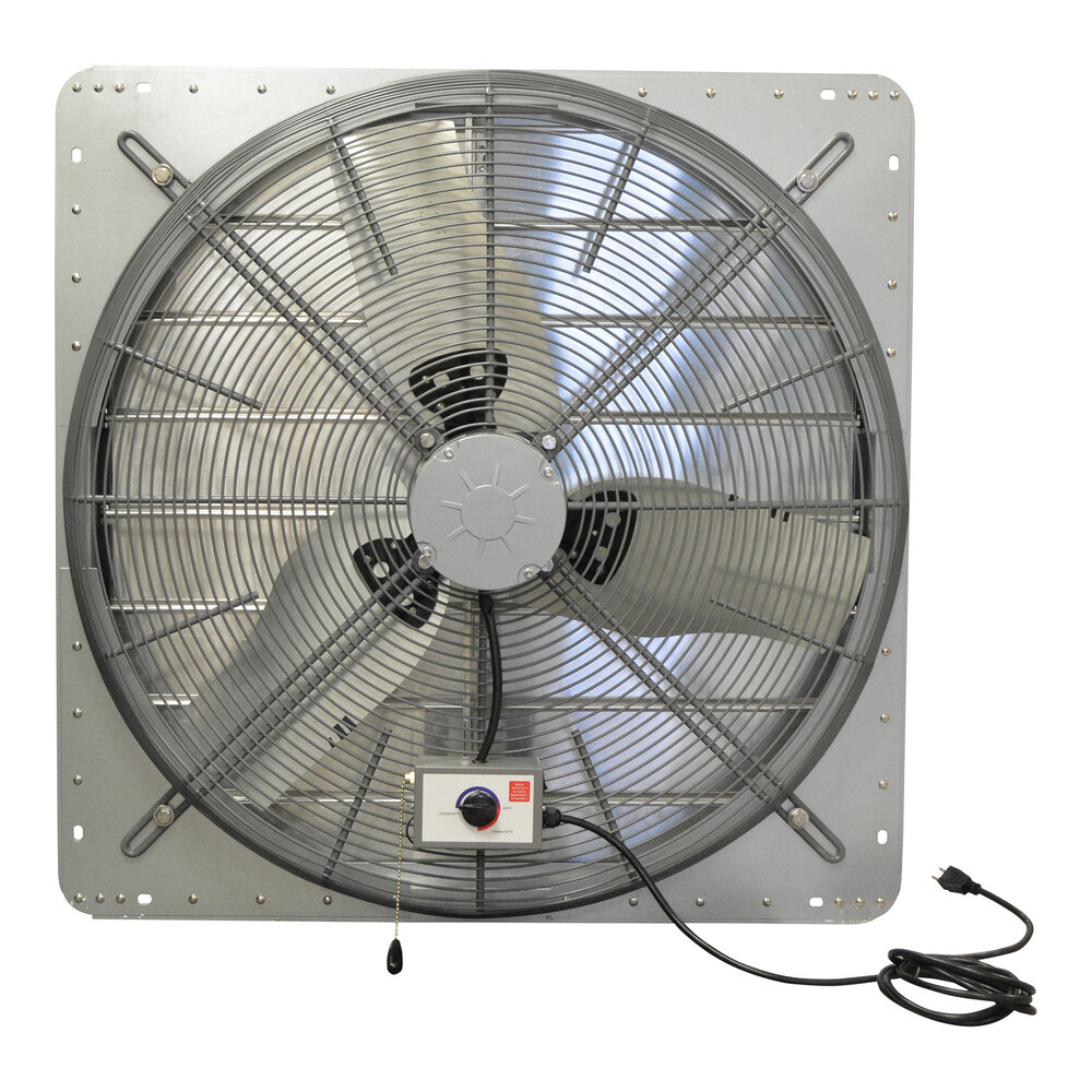 Canarm 30" 2-Speed Shutter-Mounted Fan GSF2-30B - 5088 CFM, 825 RPM, 120V