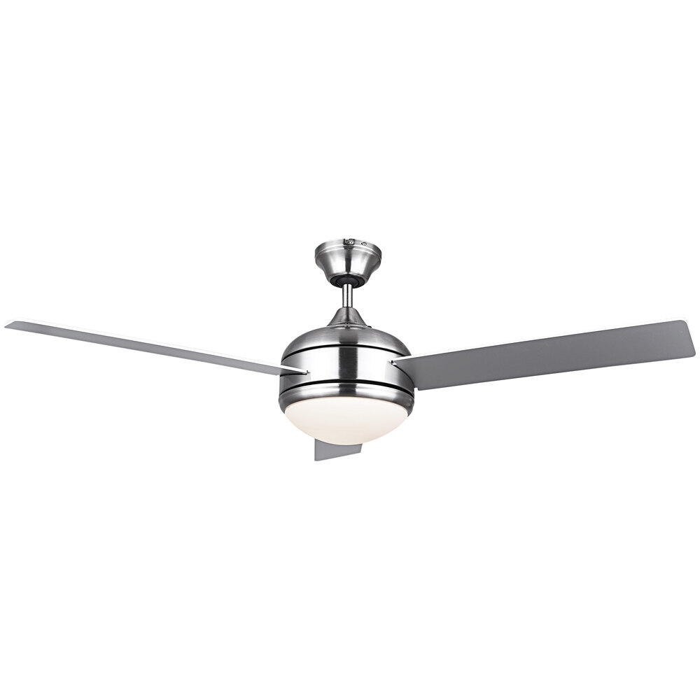 Canarm Calibre 48" Brushed Pewter / Gray Ceiling Fan with LED Light ...
