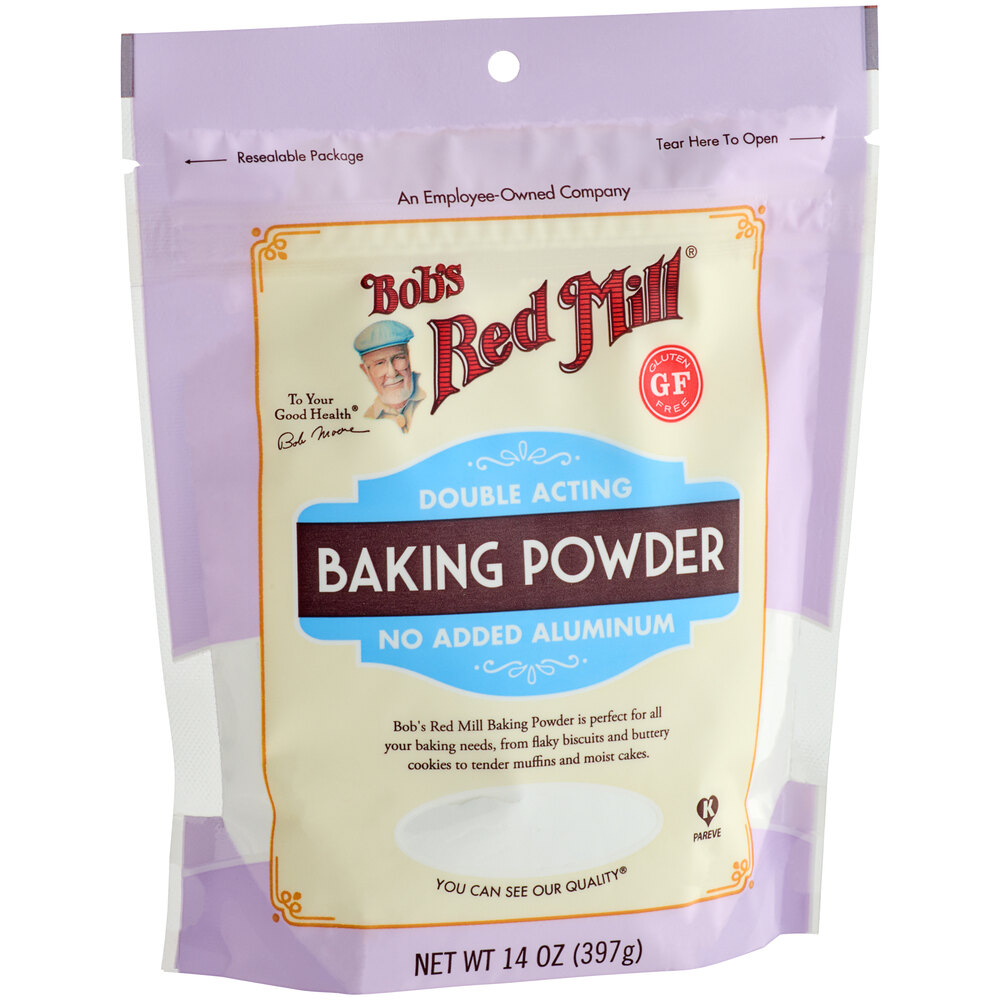 Bob's Red Mill Gluten-Free Double-Acting Baking Powder 14 oz. - 4/Case