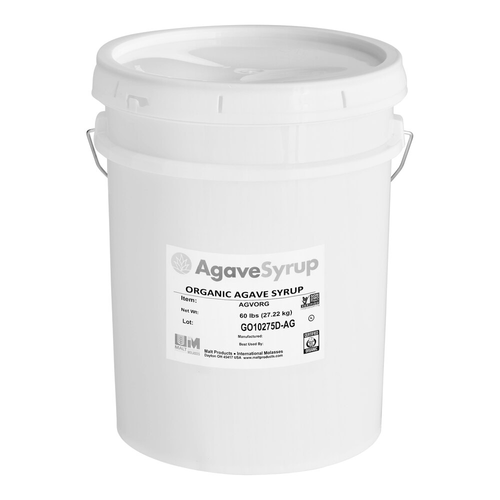 Malt Products Agave Syrup in Bulk (5 Gal.)