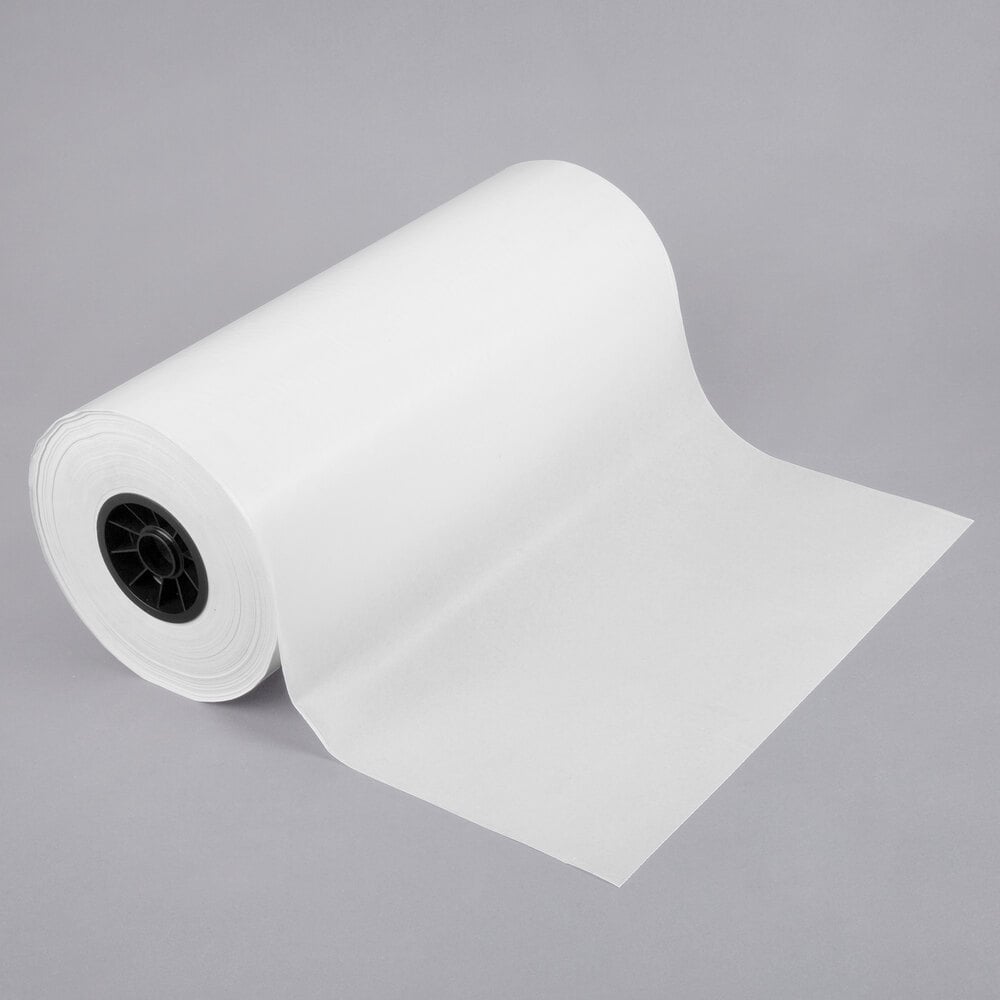 Choice 18" x 1000' 55# Premium Wet Wax Paper Roll
