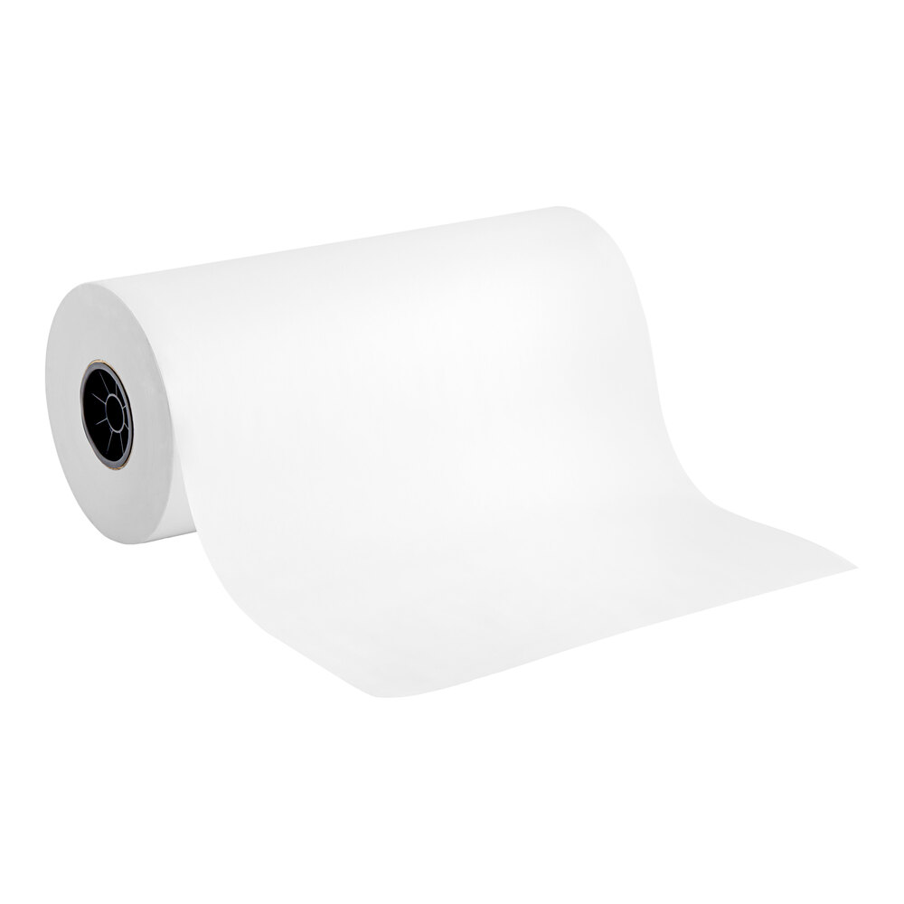 Choice 18" x 1000' 55 lb. Premium Wet Wax Paper Roll