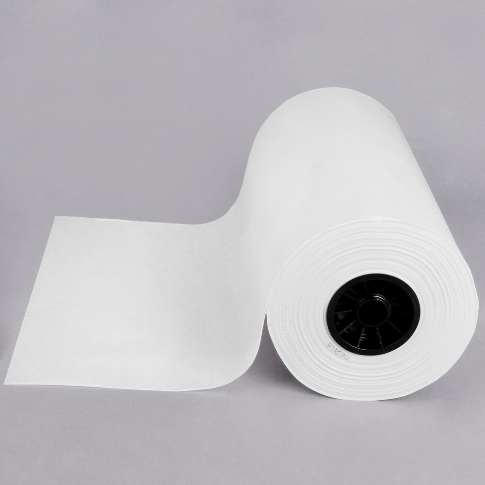 Choice 15" x 1000' 40# Wet Wax Paper Roll