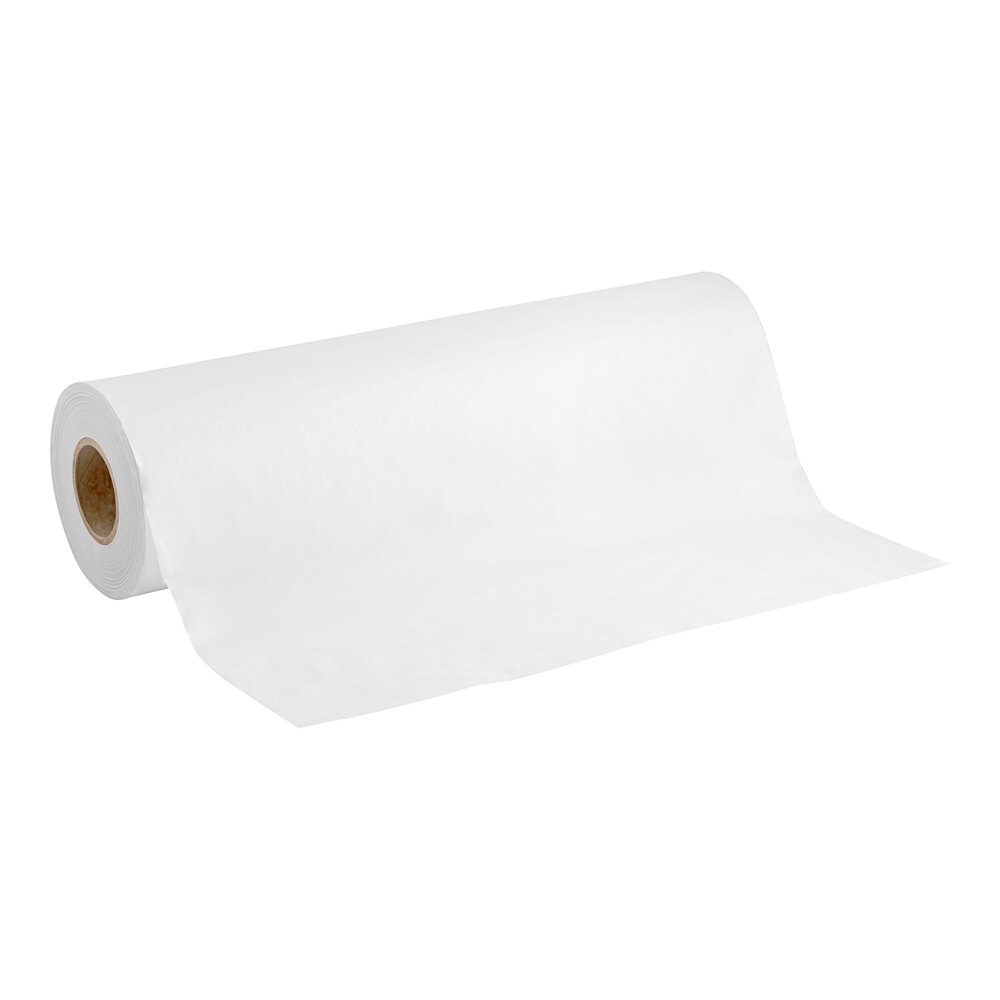 Choice 24" x 1000' 40 lb. Wet Wax Paper Roll