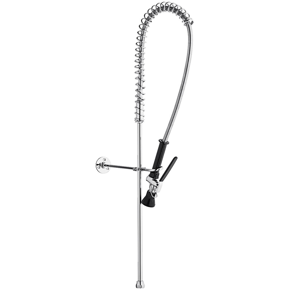 Chicago Faucets 919-SLABCP Deck-Mounted Single-Hole Pre-Rinse Faucet ...