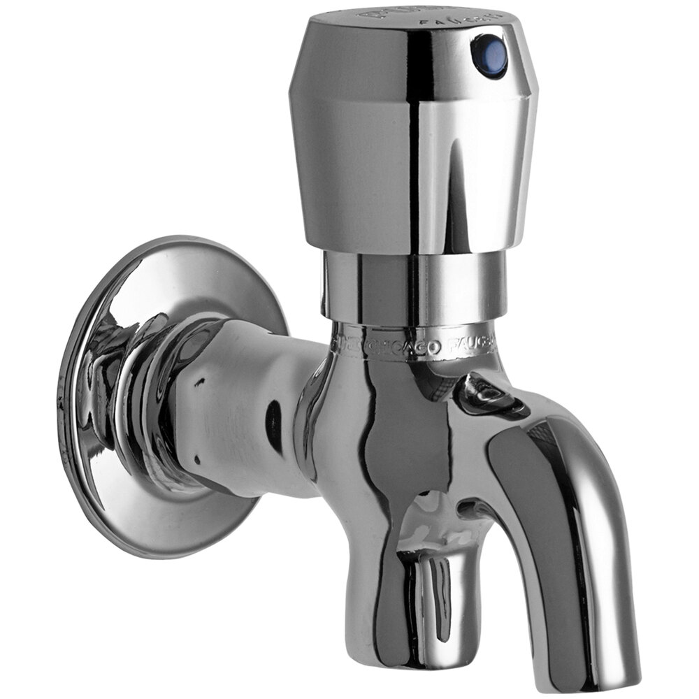 Chicago Faucets 324-665PSHABCP Wall-Mounted Glass Filler Valve