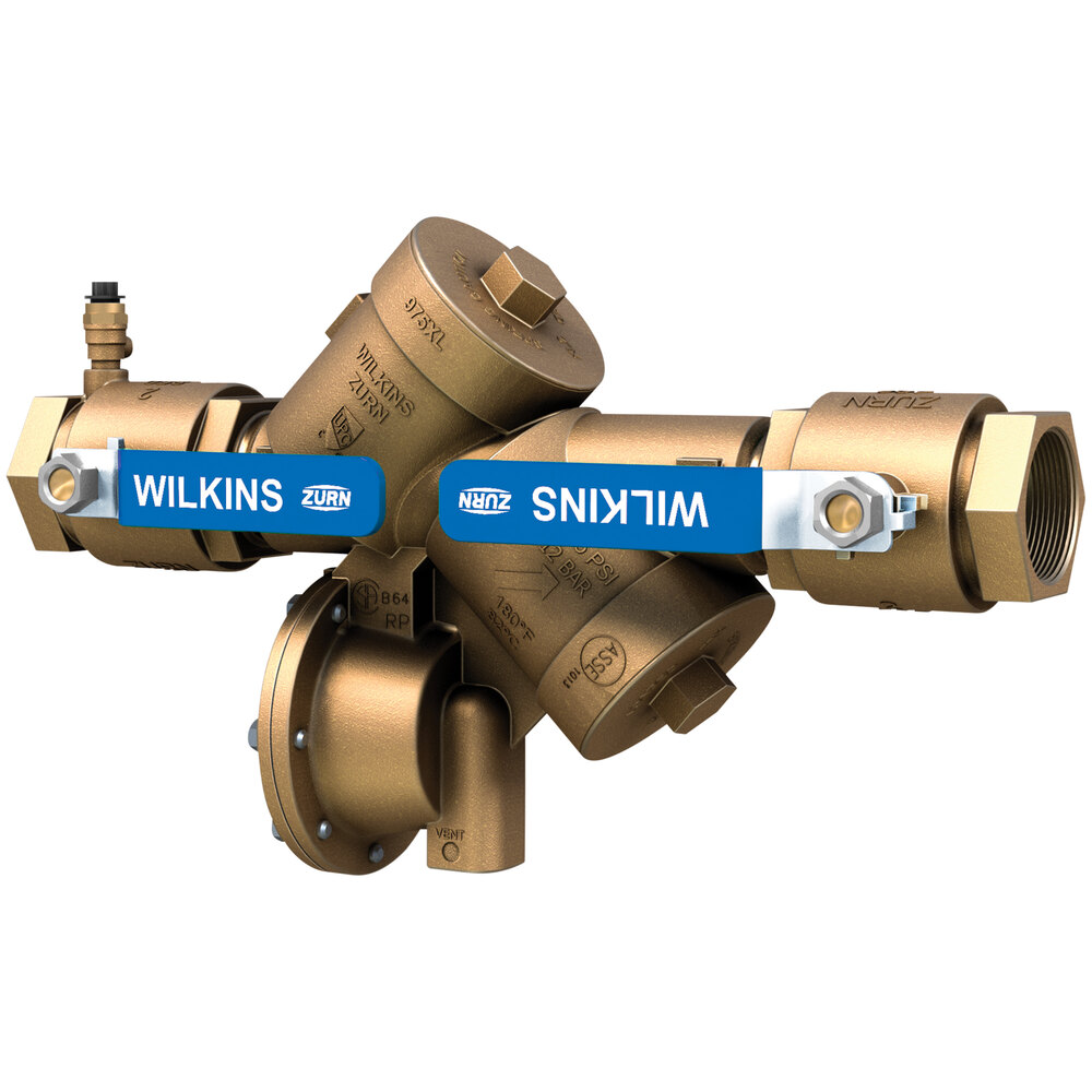 Zurn Elkay 2-975XL 2" Reduced Pressure Principle Backflow Assembly ...