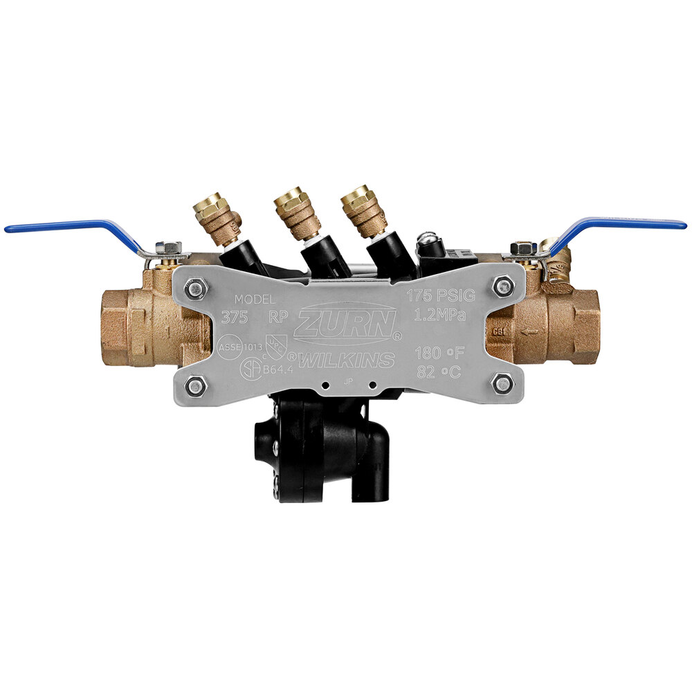 Zurn Elkay 1-375 1" Reduced Pressure Principle Backflow Preventer for ...