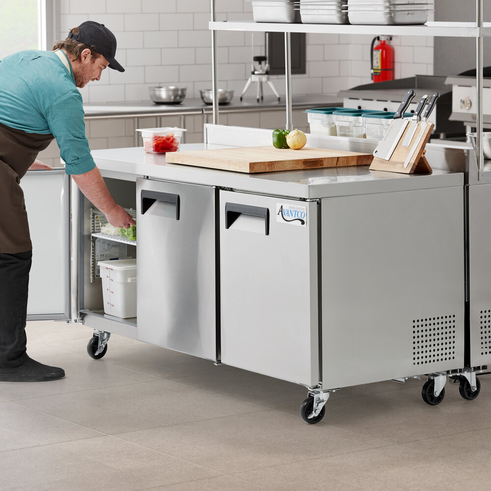 Avantco Refrigeration Avantco AU-72R-HC 72" Undercounter Refrigerator
