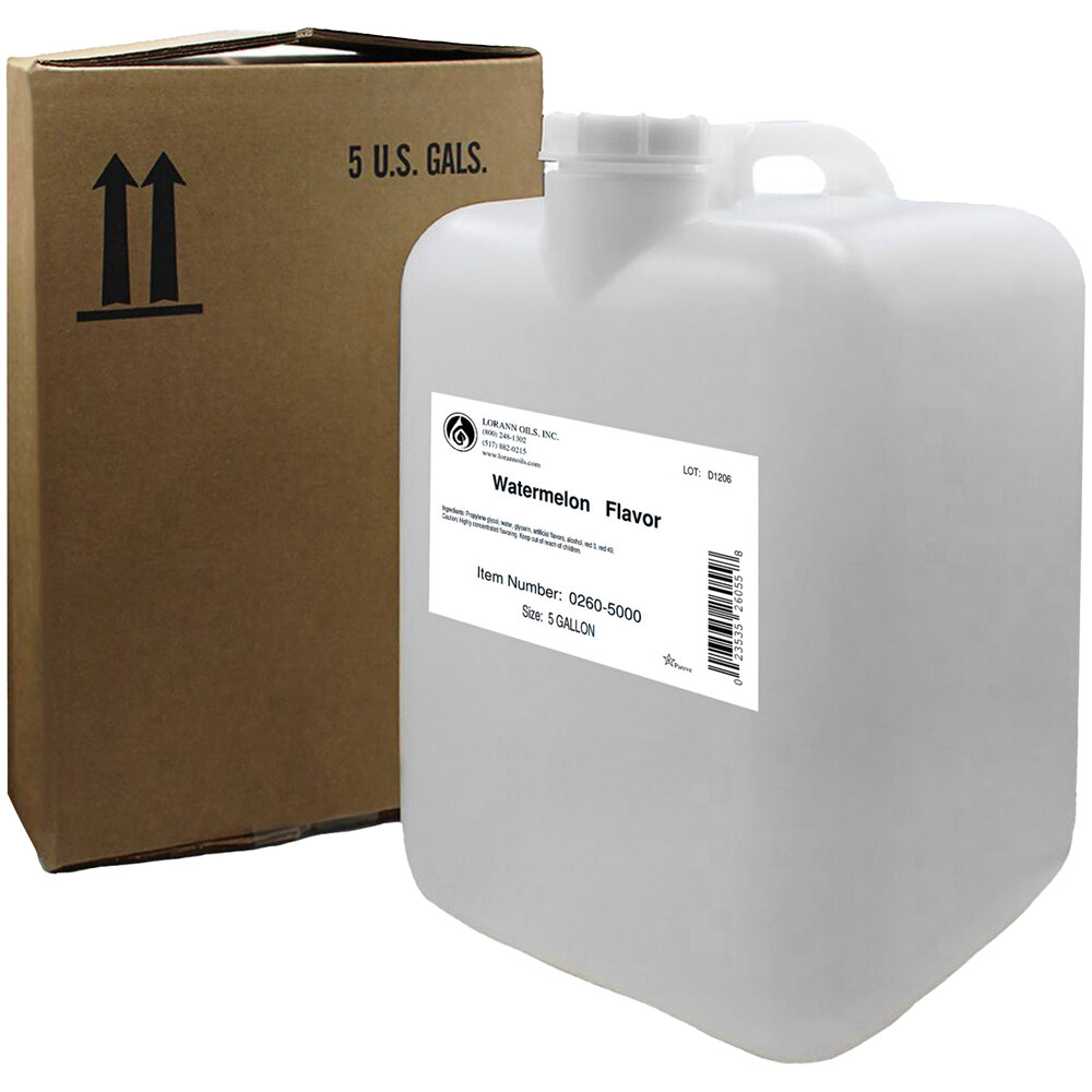 LorAnn Oils Watermelon Super Strength Flavor 5 Gallon Pail