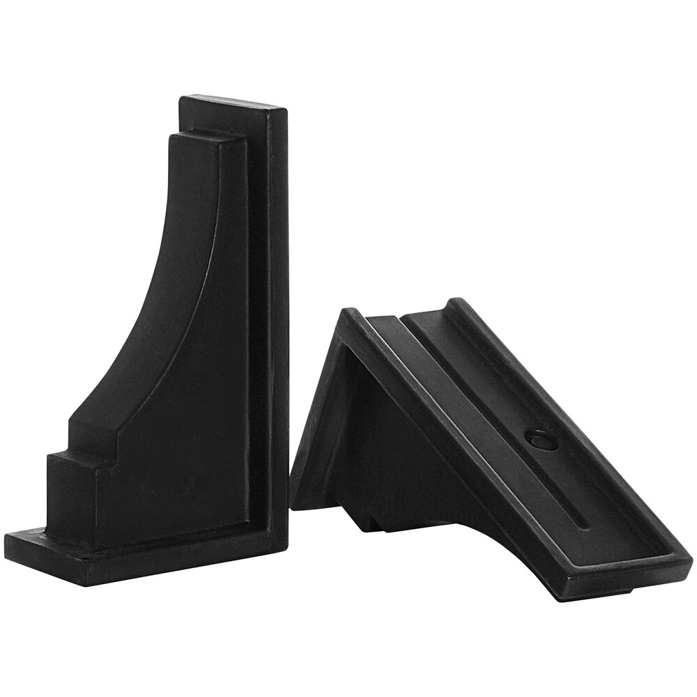 Mayne Fairfield 4" x 11" x 6 1/2" Black Corbels - 2/Pack