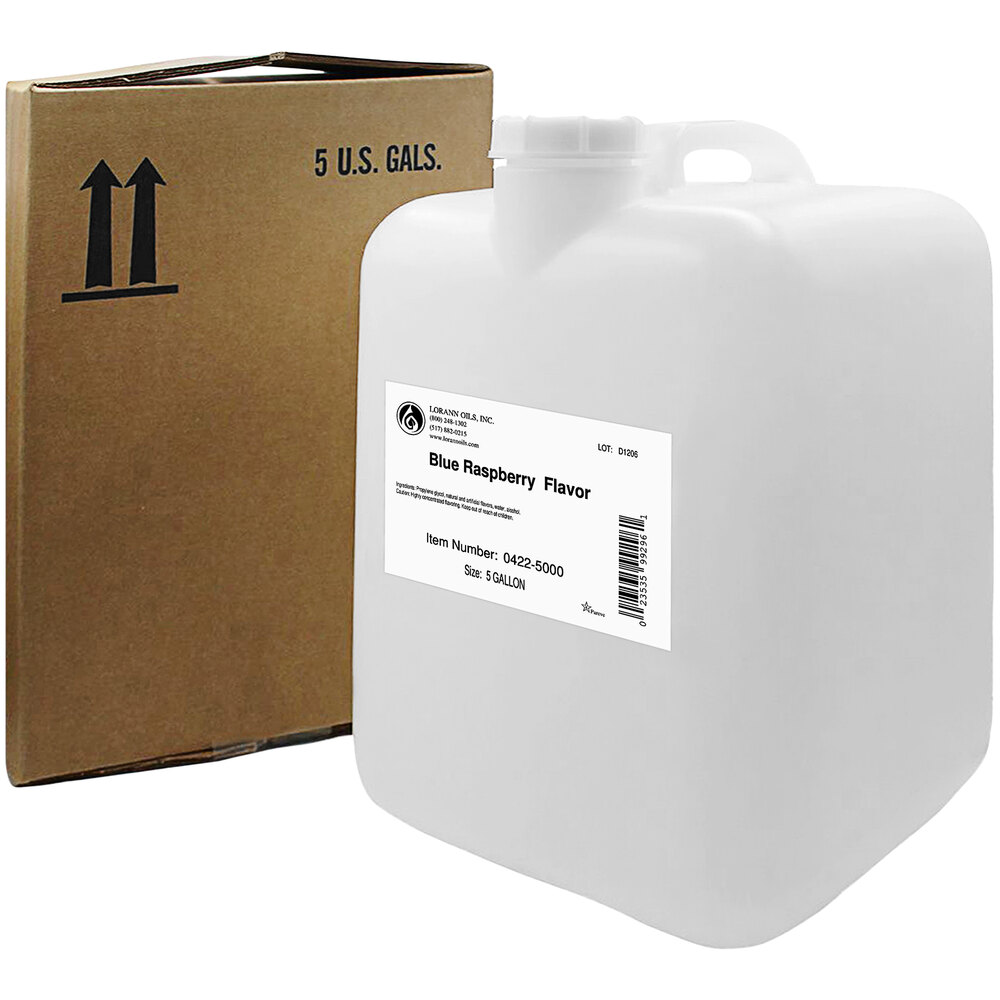 LorAnn Oils Blue Raspberry Super Strength Flavor 5 Gallon Pail