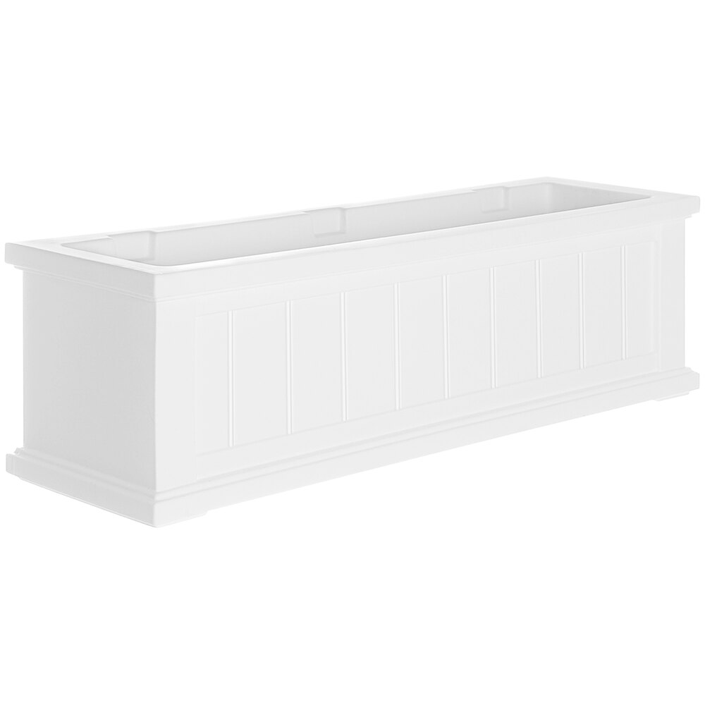 Mayne Cape Cod 36" White Window Box