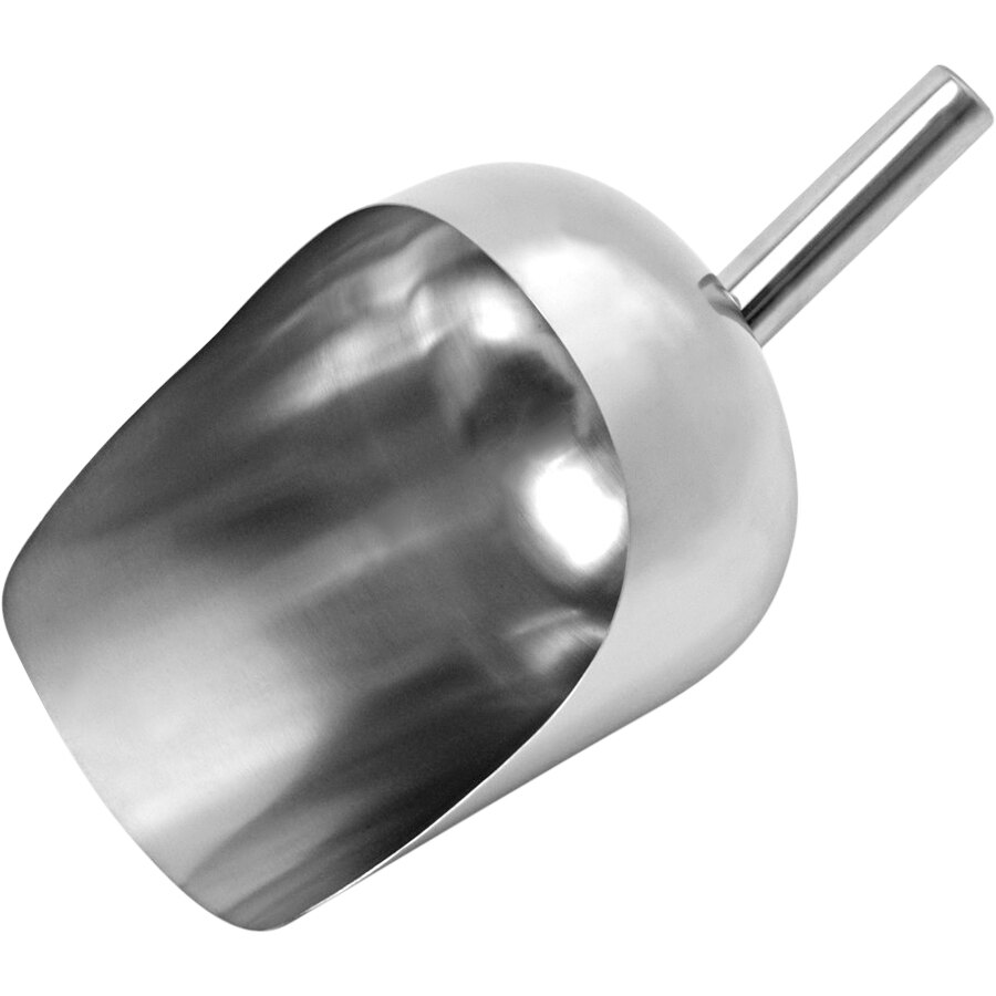 Sani-Lav 160 oz. Heavy-Duty Stainless Steel Scoop 3999