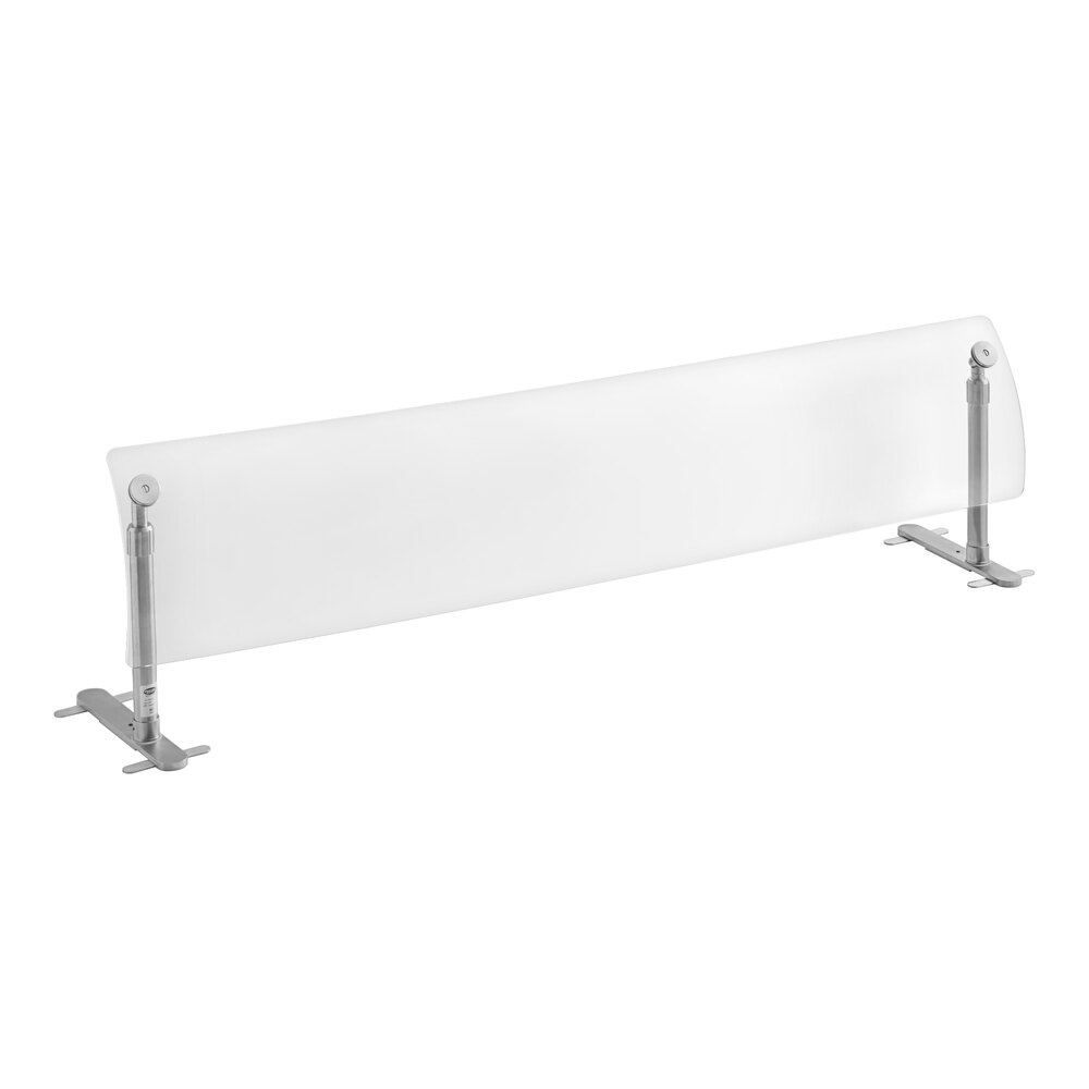 Hatco Flav-R-Shield 72" x 14" 1-Bay Portable Curved Acrylic Adjustable ...