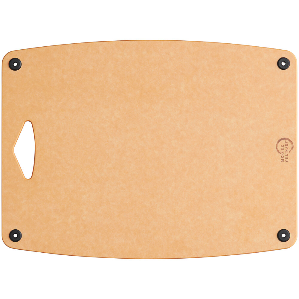 Mercer 14 1 2 X 10 7 8 X 1 4 Composite Cutting Board With Silicone