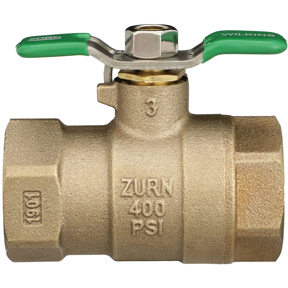 Zurn Elkay 34-850TXL 3/4" Quarter Turn Tapped Bronze Ball Valve