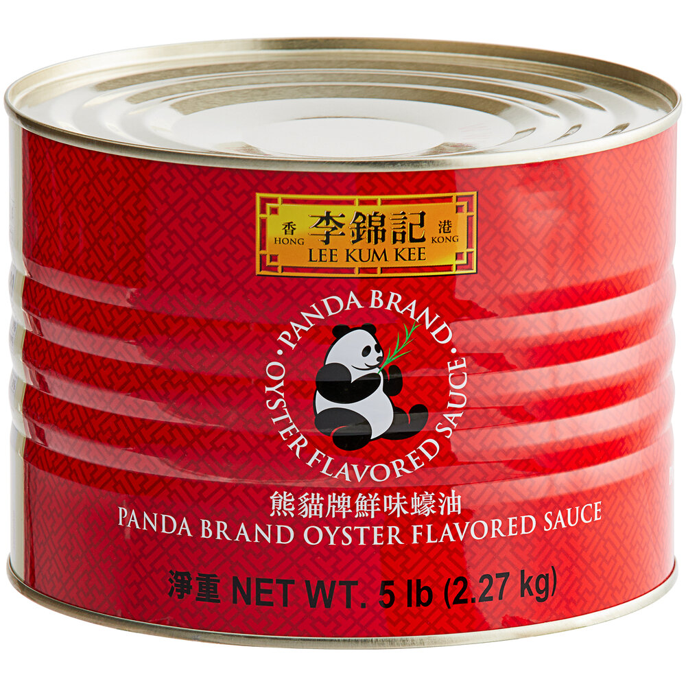 Lee Kum Kee Panda Brand Oyster Flavored Sauce 5 lb. Can