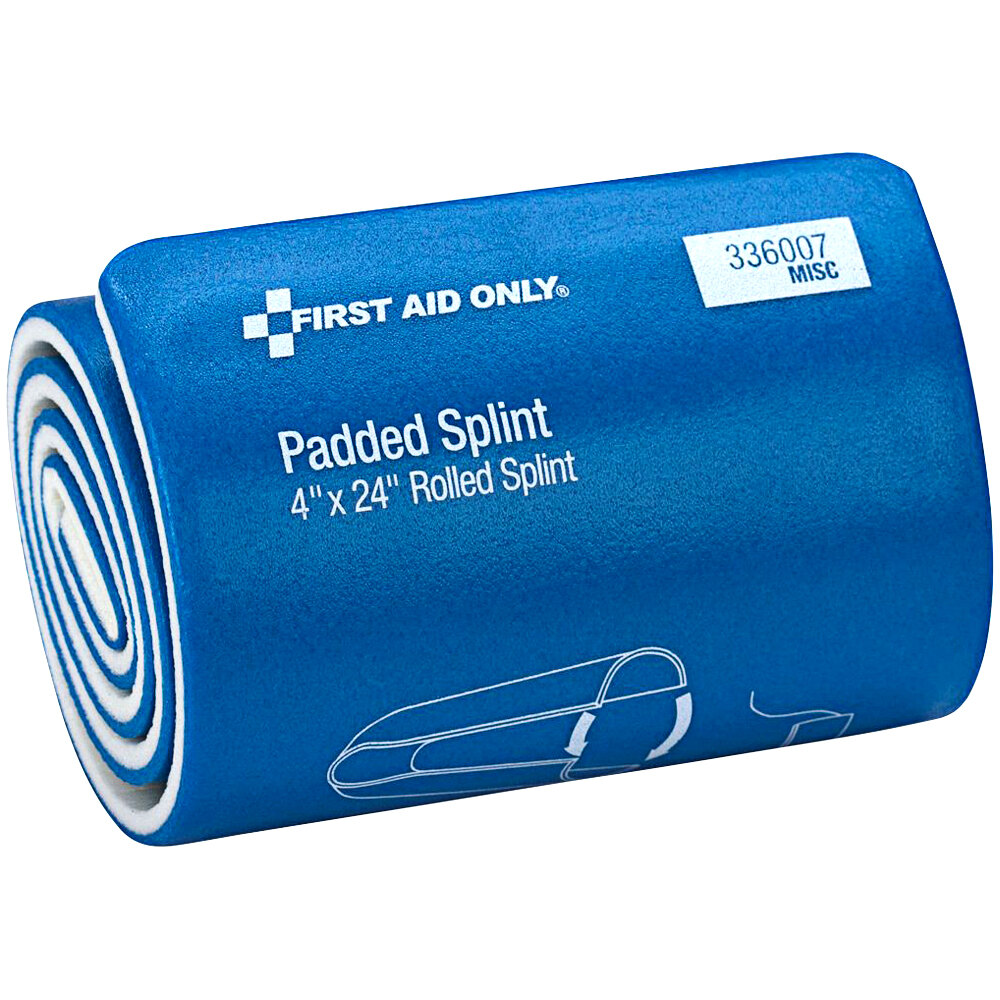 First Aid Only 336007 4" x 24" Padded Splint