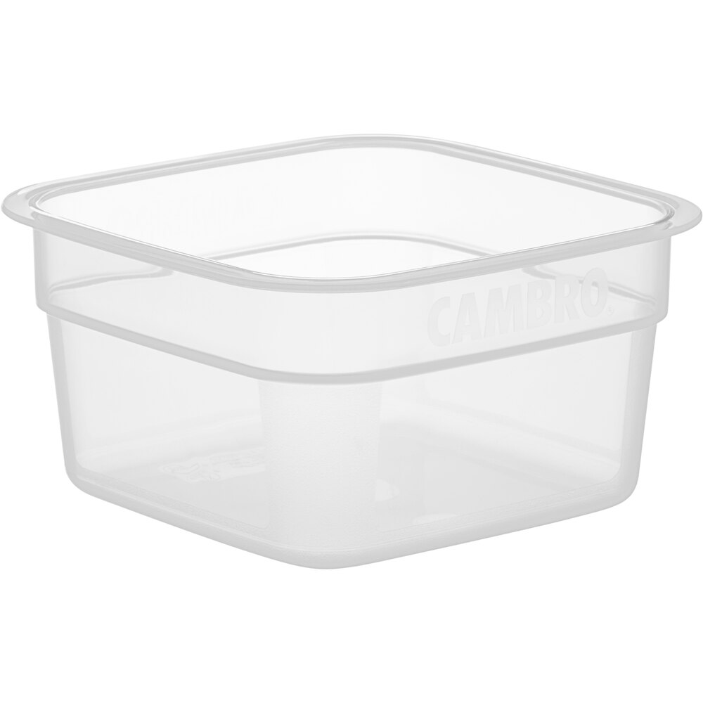 Cambro CamSquares® 0.5 Qt. Food Storage Container