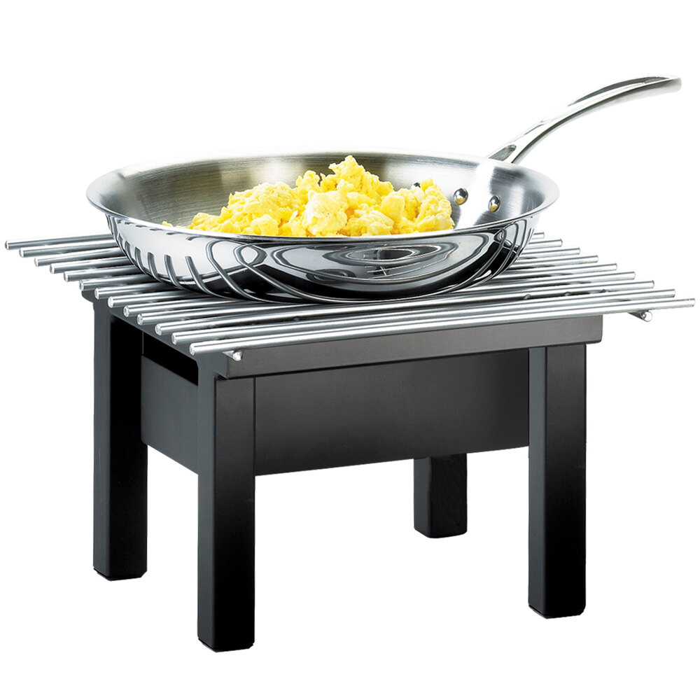 Cal-Mil 1409-12-13 One by One Black Chafer Griddle - 12" x 12" x 7"
