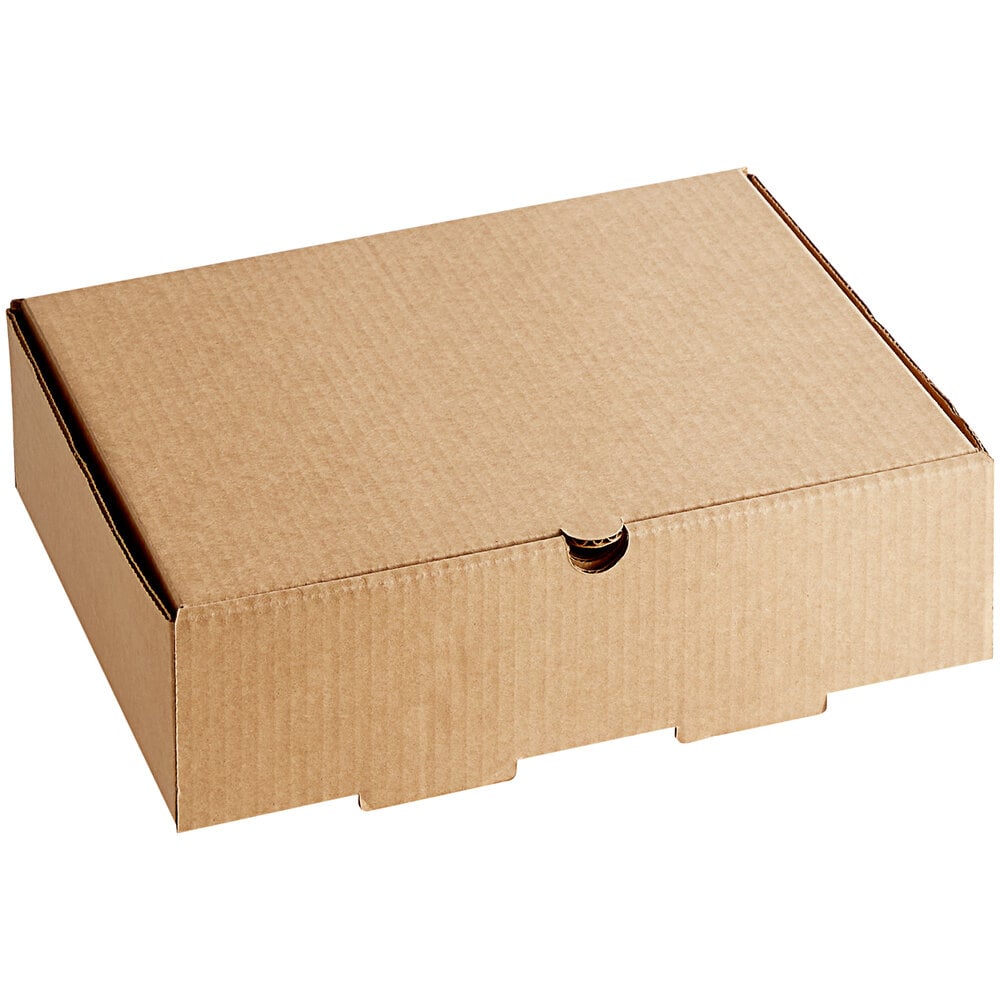 Choice 13" x 10 1/2" x 3 1/4" Customizable Half Pan Corrugated Catering ...