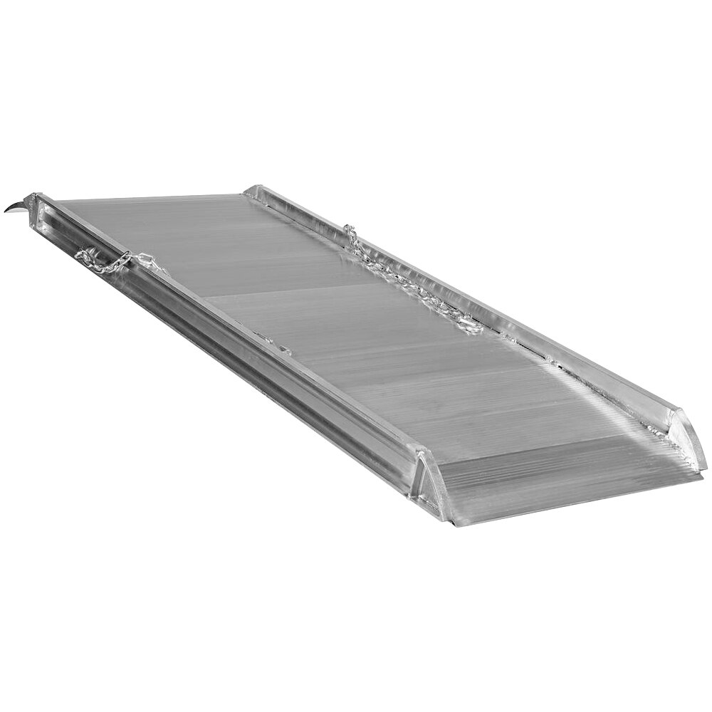 Vestil 48" x 28" Silver Aluminum Overlapping Walk Ramp AWR-28-4A ...