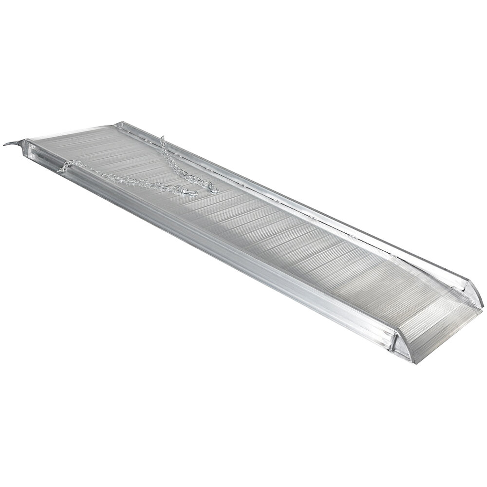 Vestil 84" x 28" Silver Aluminum Overlapping Walk Ramp AWR-28-7A ...