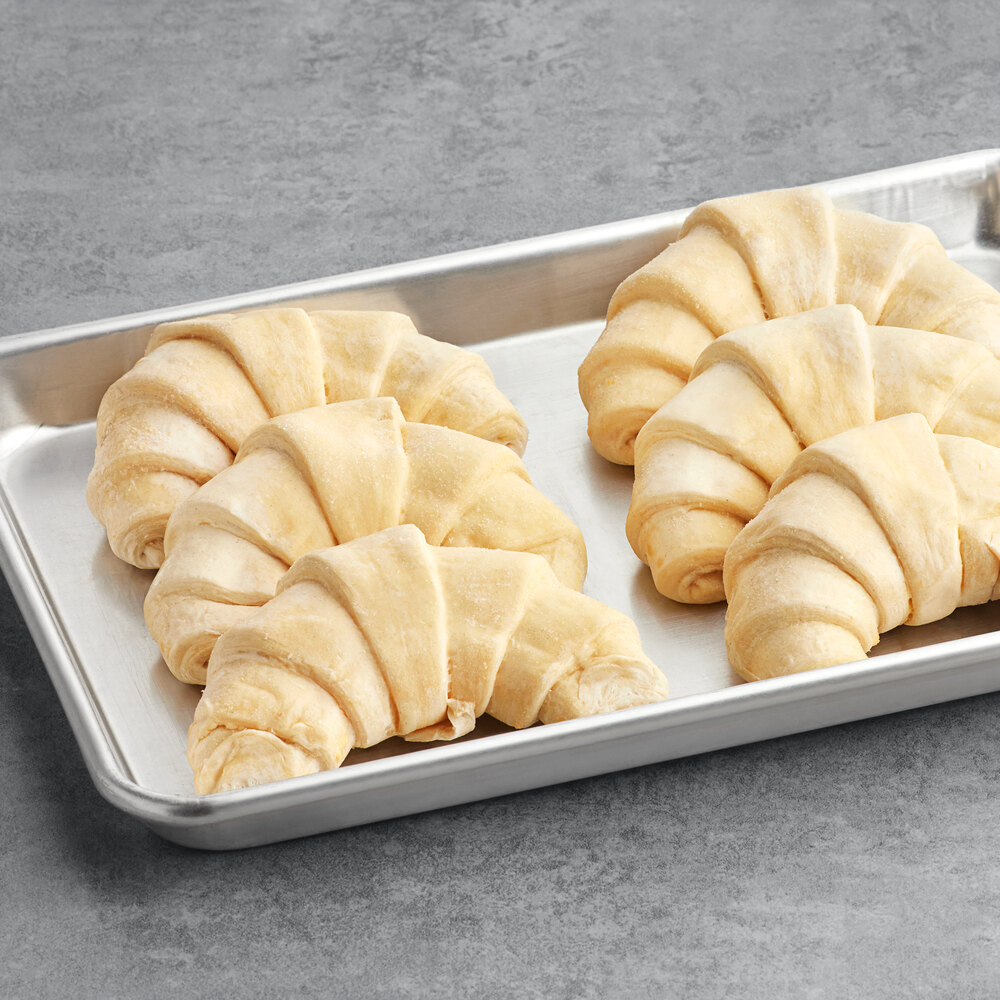 Gourmand Pastries Ready-to-Bake French Butter Curved Croissant 3.17 oz ...