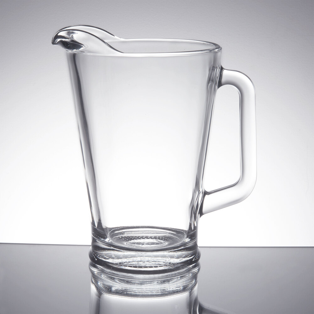 Libbey Clear Glass Pitchers: Buy in Bulk at WebstaurantStore