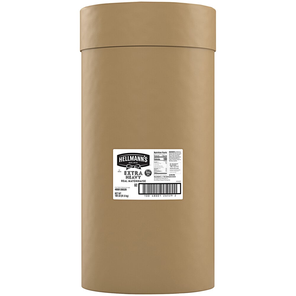 Hellmann's Extra Heavy Mayonnaise 24 Gallon Drum