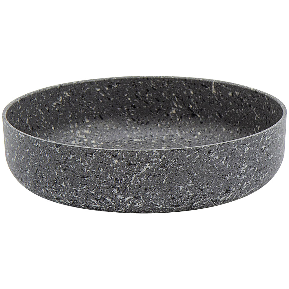 EcoBurner Small Round Powder-Coated Speckled Aluminum Dish for EcoServe ...