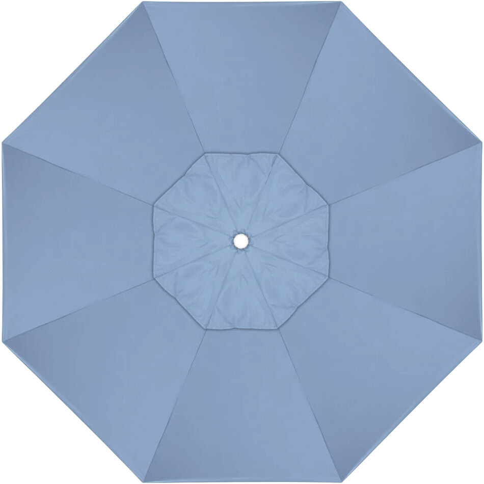 California Umbrella 9' Air Blue Sunbrella 1A Replacement Canopy